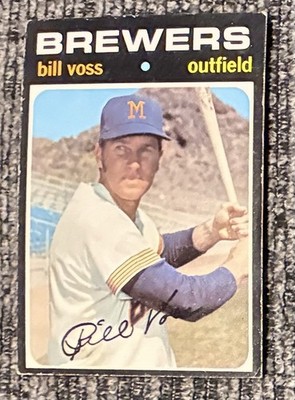 1971 Topps Bill Voss #671 (High Number) | eBay
