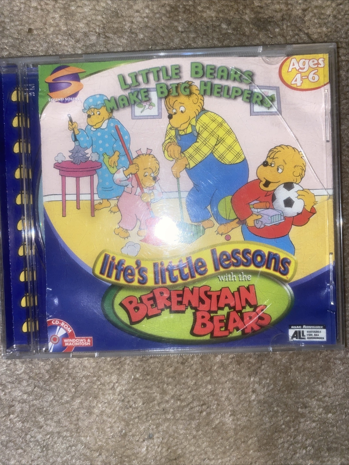 Lifes Little Lessons with the Berenstain Bears (Pcmac) - CD-ROM - VERY ...