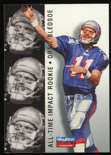 1996 Skybox Impact Rookies Drew Bledsoe Card #73 | eBay