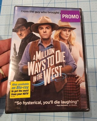 A Million Ways to Die in the West (DVD, 2014) Seth MacFarlane New ...