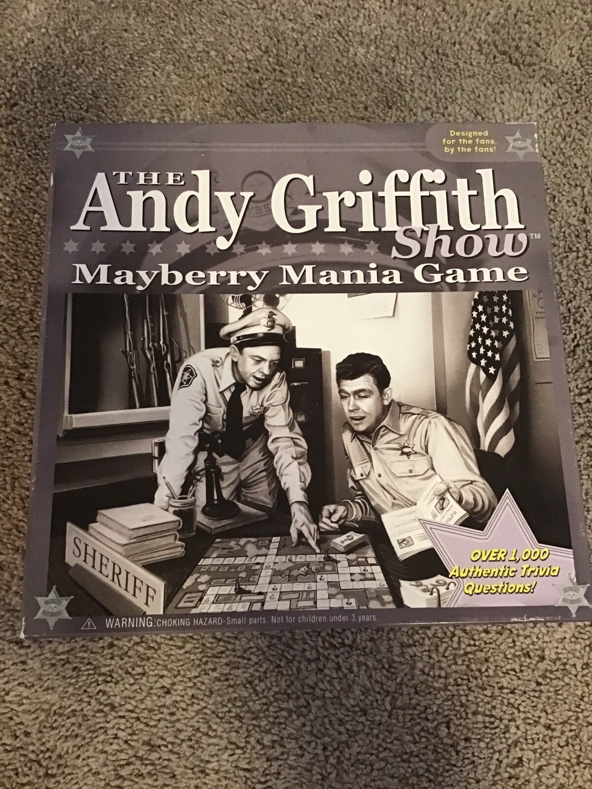 Andy Griffith Show Mayberry Mania Game Vintage 2002 TV Land Barney Fife Sheriff | eBay