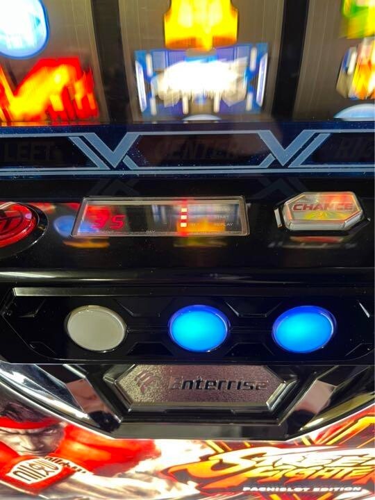 Street Fighter V Enterrise Japanese Slot Machine Pachi-slo Coin-free ...