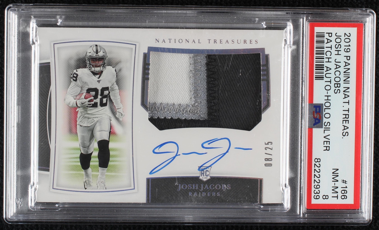 2019 Panini National Treasures - Rookie Patch Autographs Holo Silver ...