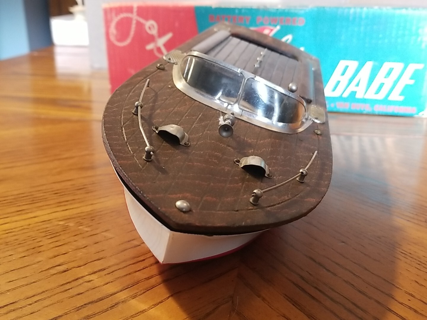 Vintage 1960's The Fleet Line SEA BABE Battery Powered Boat w/Box (L2 ...