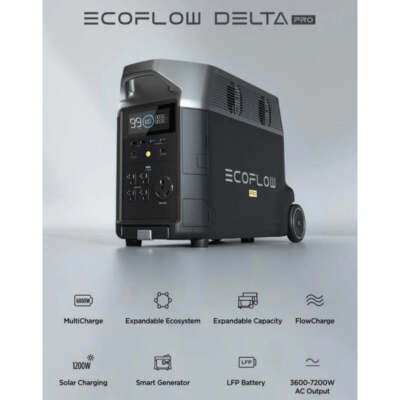 EcoFlow DELTA Pro Portable Power Station | eBay
