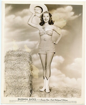 PIN-UP, Barbara Bates, c. 1940-50, pu-16 | eBay