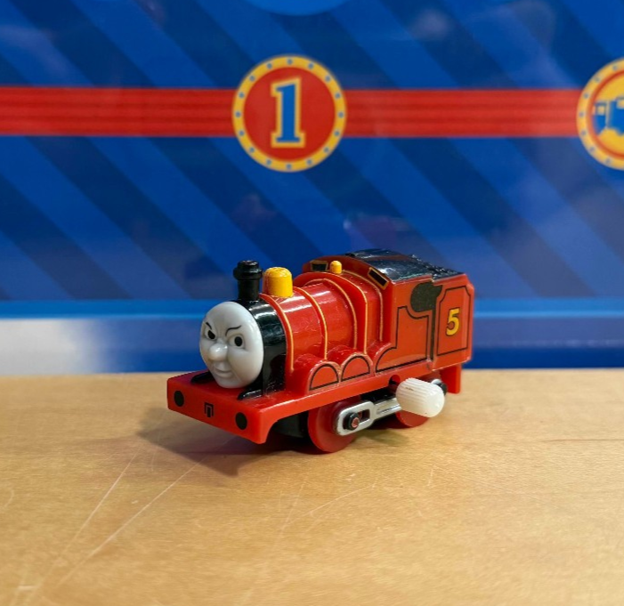 Thomas & Friends Capsule Plarail Angry James Tomy | eBay