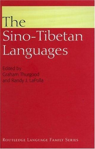 Routledge Language Family Ser.: The Sino-Tibetan Languages by Randy J ...