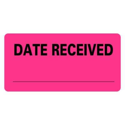 DATE RECEIVED Labels | eBay