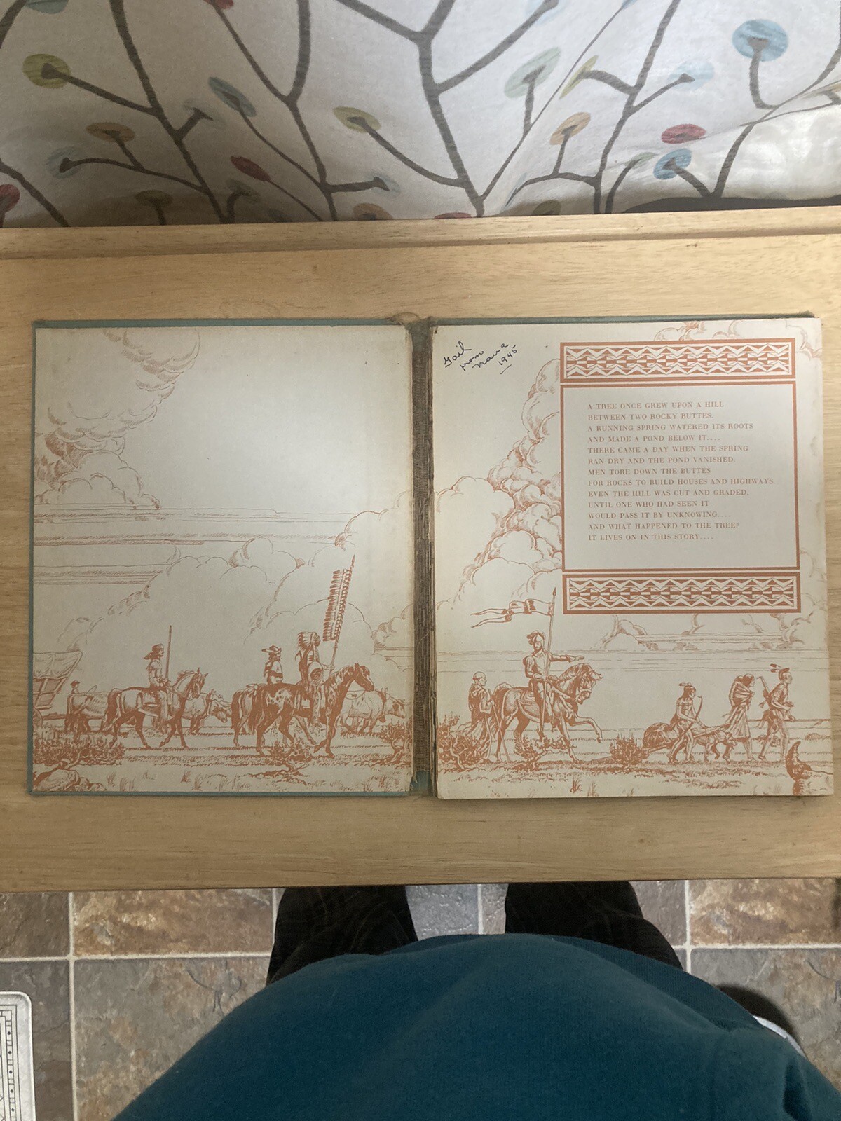 Tree In The Trail by Holling C. Holling Vintage Hardcover 1942 | eBay