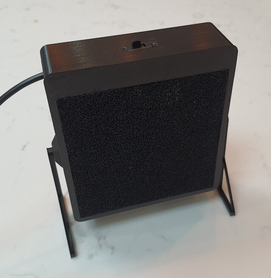 Solder Soldering Pyrography Fume Extractor Fan Activated Carbon Filter ...