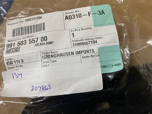 PORSCHE 911 991 FRONT LEFT FENDER BRACKET 99150355700 2012 OEM | eBay