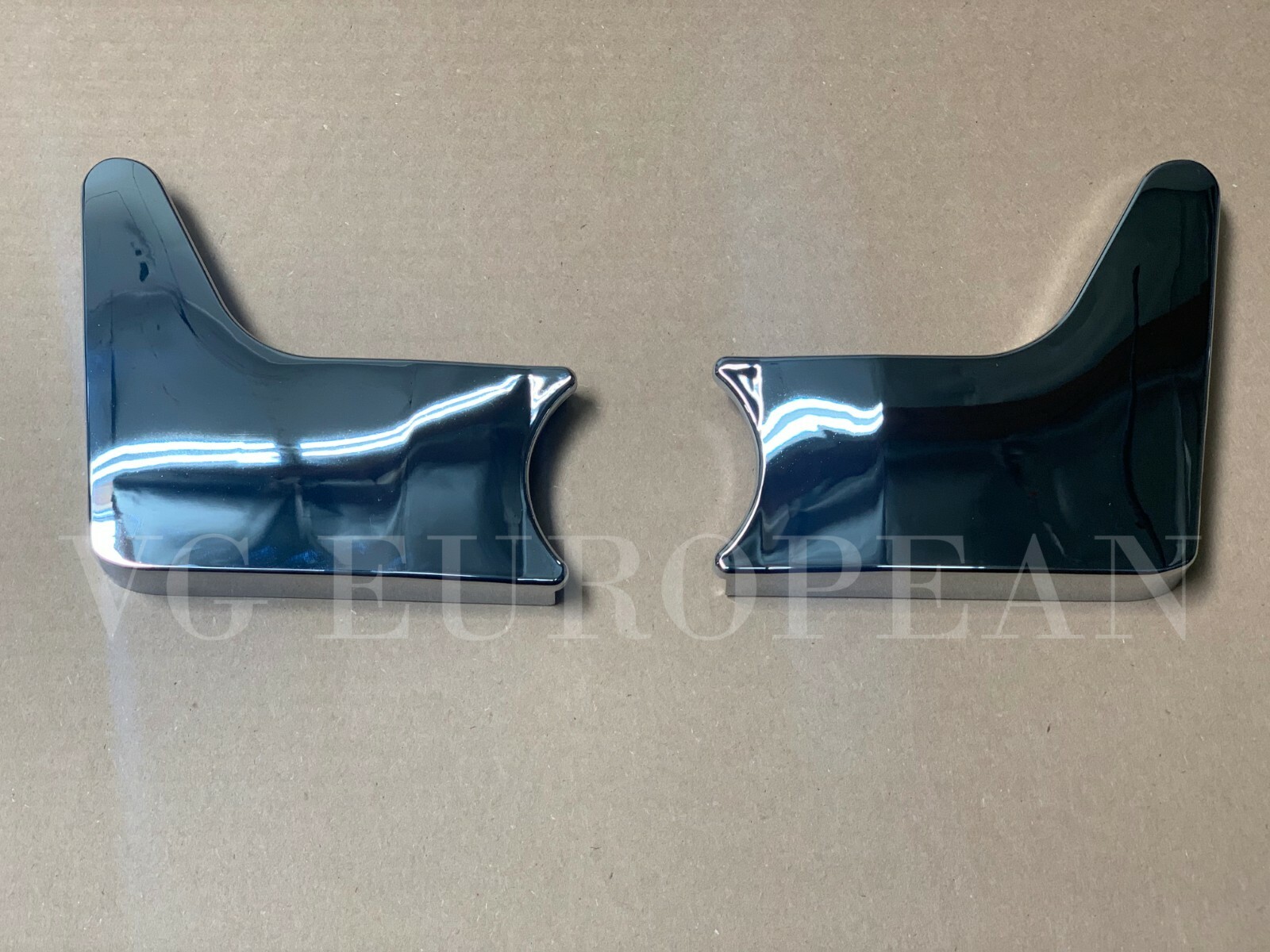 Mercedes Benz Genuine R107 SL SLC Left+Right Lower Seat Hinge Cover Set ...