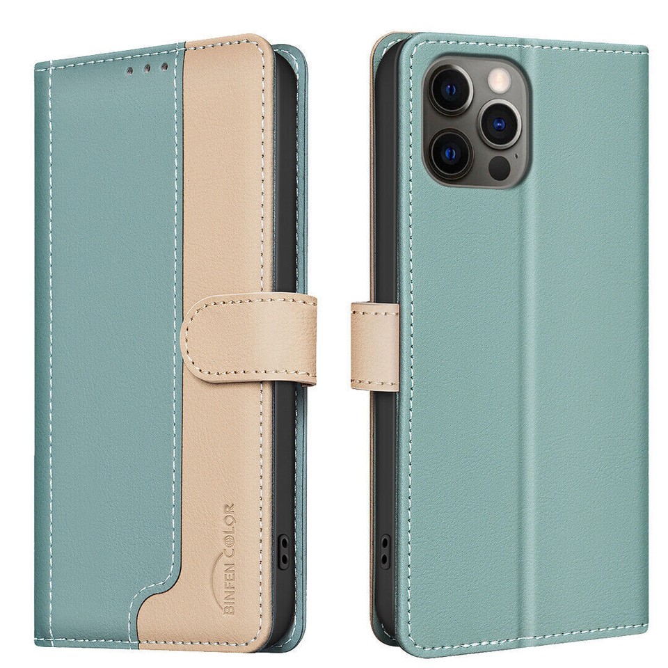 Splice Leather Wallet Phone Case For OPPO A60 A59 A78 A98 F23 F19 A74 ...