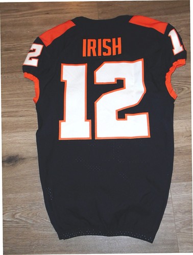 2023 OREGON STATE BEAVERS JESIAH IRISH BLACK FOOTBALL GAME USED NIKE ...