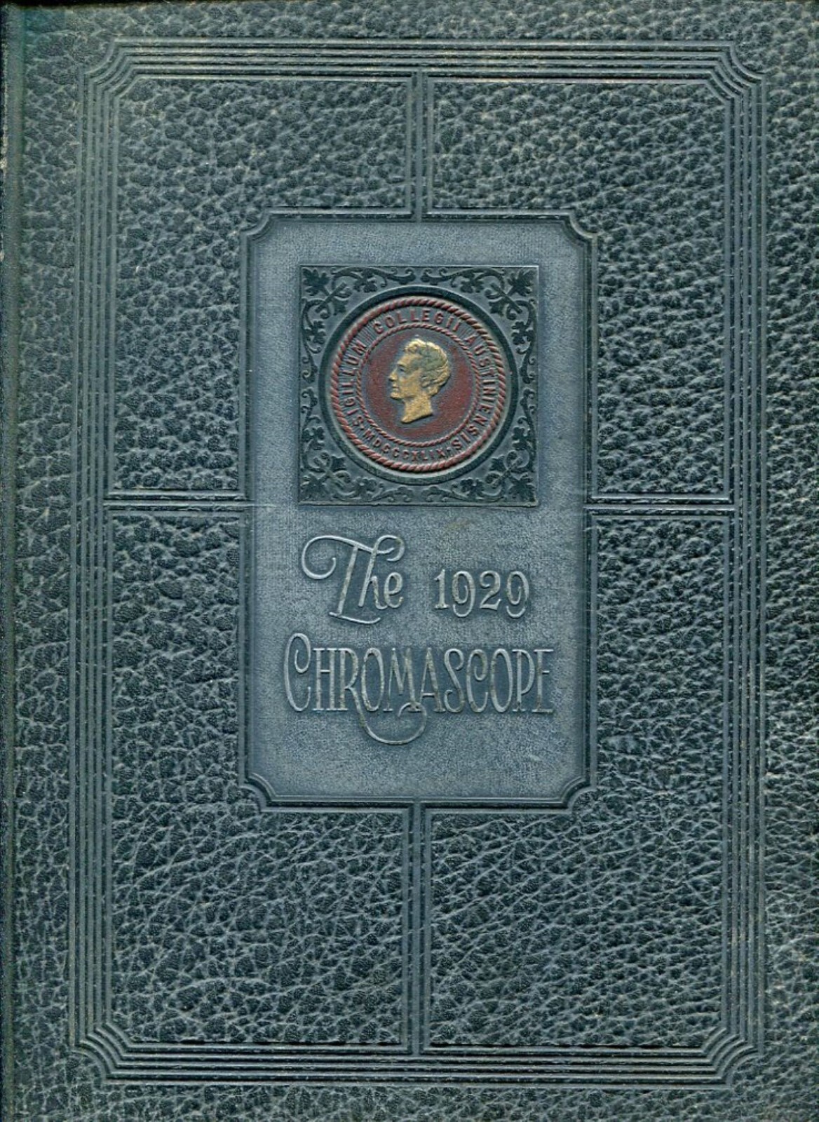 AUSTIN COLLEGE, SHERMAN, TEXAS YEARBOOK - CHROMASCOPE - 1929 | eBay