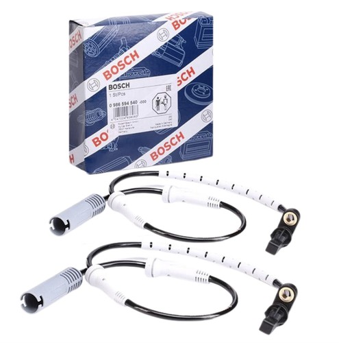 Set of 2 Bosch Front ABS Sensors 0986594540 fits BMW 3 Series E92 335i ...