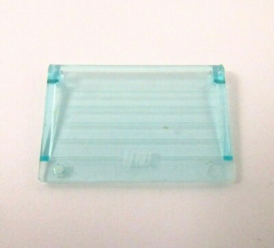 LEGO Trans-LightBlue Glass for Hing Car Roof 4x4 Sunroof with Ridges ...