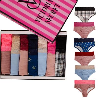 Victoria Secret 7 Pack Womens Ladies Knickers Briefs Underwear Panties ...