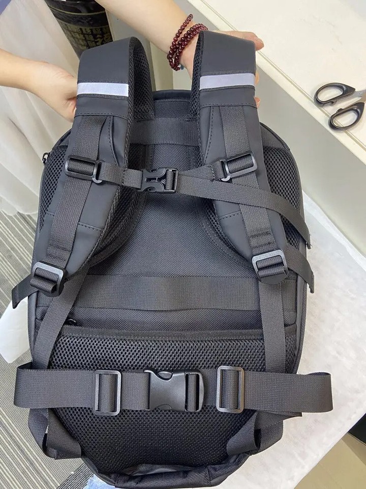 Led Riding Backpack Men Motorcycle Backpack Sports Personality Knight ...