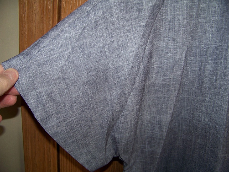 NWOT WOMENS MISLOOK LINEN PULLOVER TOP 2XL GRAY W/FLORALS CUTE CLASSY ...