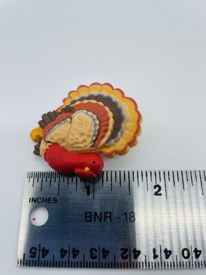 Vintage Hallmark Thanksgiving Tom Turkey Pin Jewelry Brooch | eBay