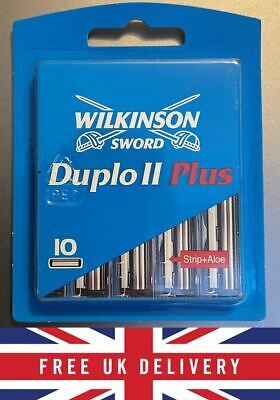 Wilkinson Sword Duplo II Plus Razor Blade compatible with Gillette GII ...