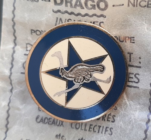 Insigne 4° REI 4° Cie Portée Sahara LÉGION ÉTRANGÈRE Retirage Drago FFL ...