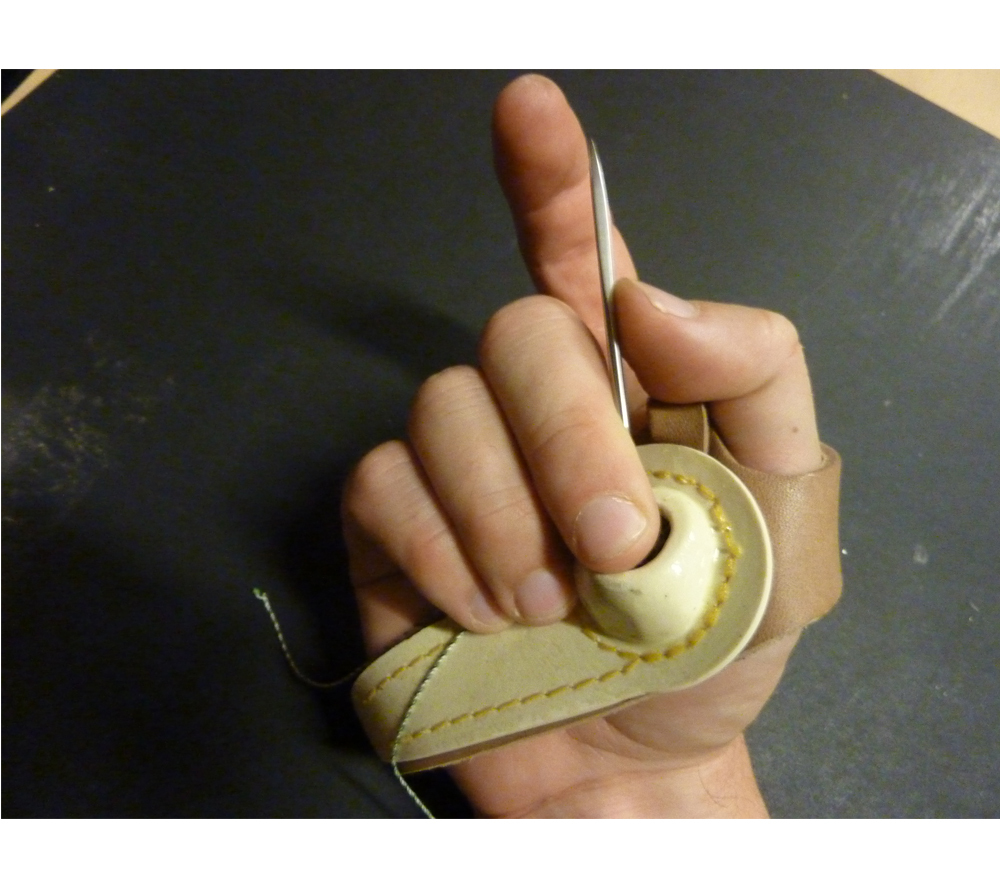 Sailmakers Sewing Palm Adjustable Right Hand Canvas Nylon Sail Gear ...