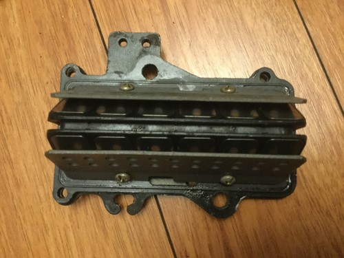 1985 MERCURY 18HP 20HP 25HP REED BLOCK 14112T PLATE, ADAPTOR 41420A3 2 ...
