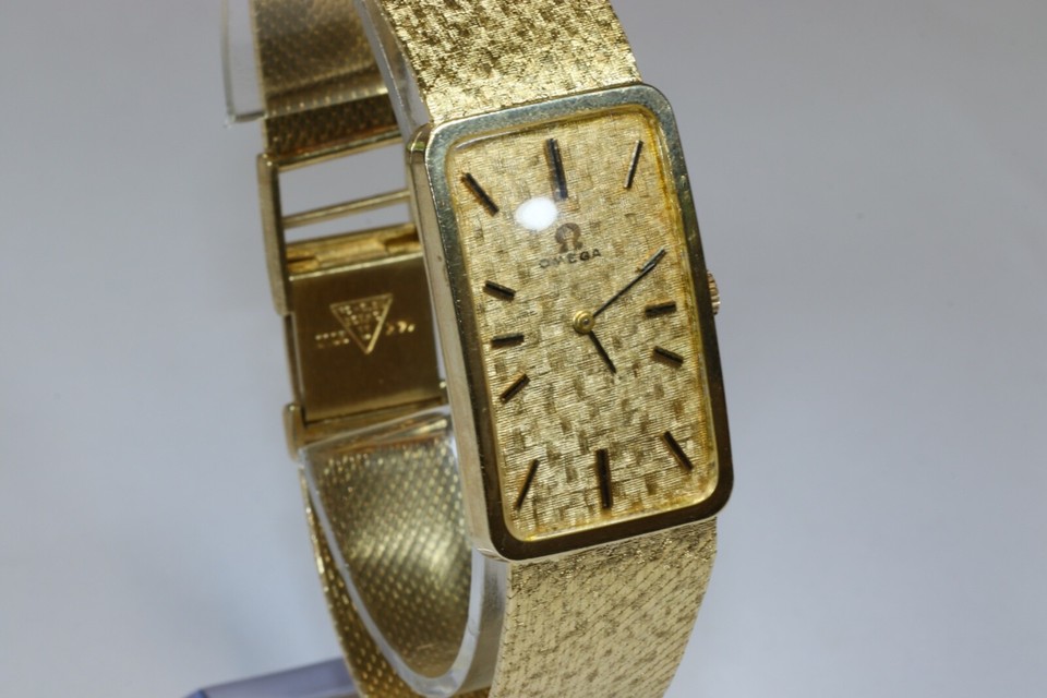 Omega Drivers Unisex Watch solid 14K "Stunning" | eBay