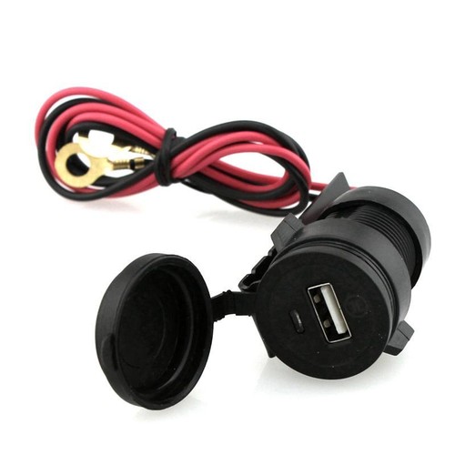 Motorcycle Motorbike 12V USB Charger Adapter Socket Waterproof for ...