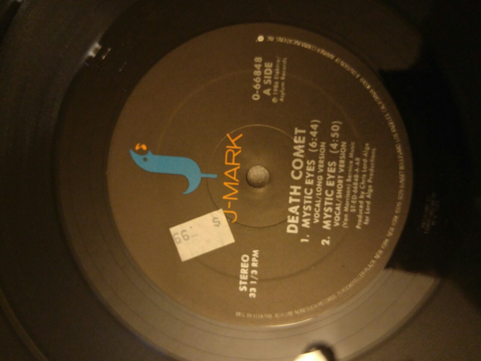 LP 12" - DEATH COMET Mystic Eyes / Death Comet Drive | eBay