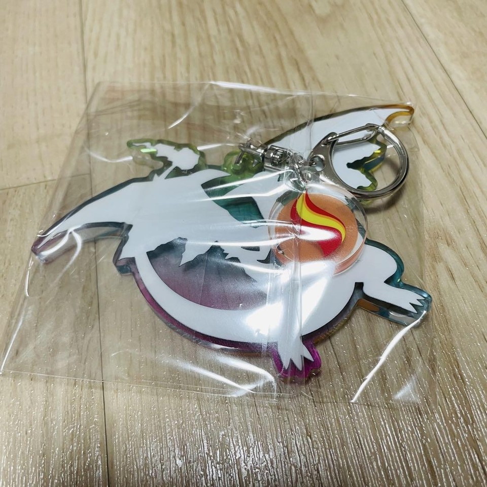 Acrylic Keychain Mega Charizard Y Pokemon Za Evolution | eBay