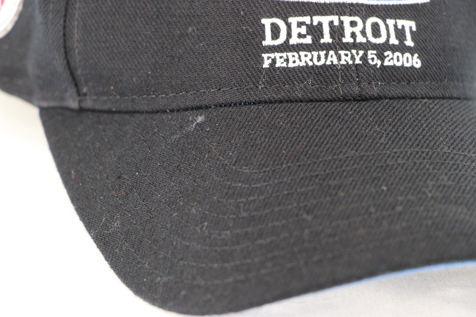 Super Bowl XL Reebok Cap Hat Pittsburgh Steelers side patch 2006 ...