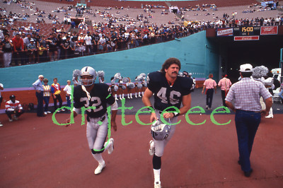 1987 Marcus Allen & Todd Christensen RAIDERS - 35mm Football Slide | eBay