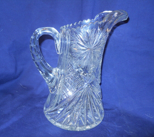 Wonderful Antique ABP Brilliant Period Cut Glass Water Pitcher | eBay