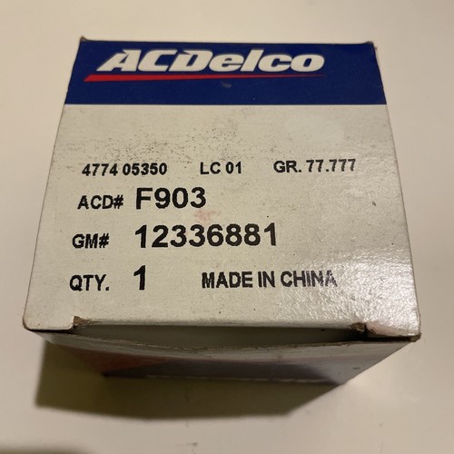 AC Delco F903 Starter Solenoid Switch GM# 12336881 | Aftermarket | Bolt ...