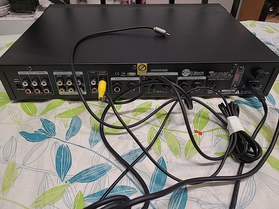 Better Music Builder DX-3000 G2 Audio Video Effect Processor High ...