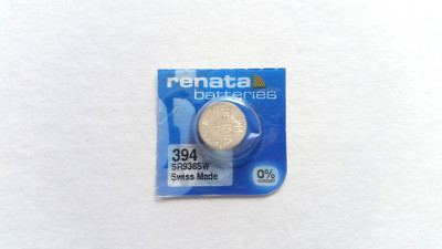 1x RENATA 394/SR936SW Watch Battery. EXPIRY 02/2027 SWISS MADE. Post ...