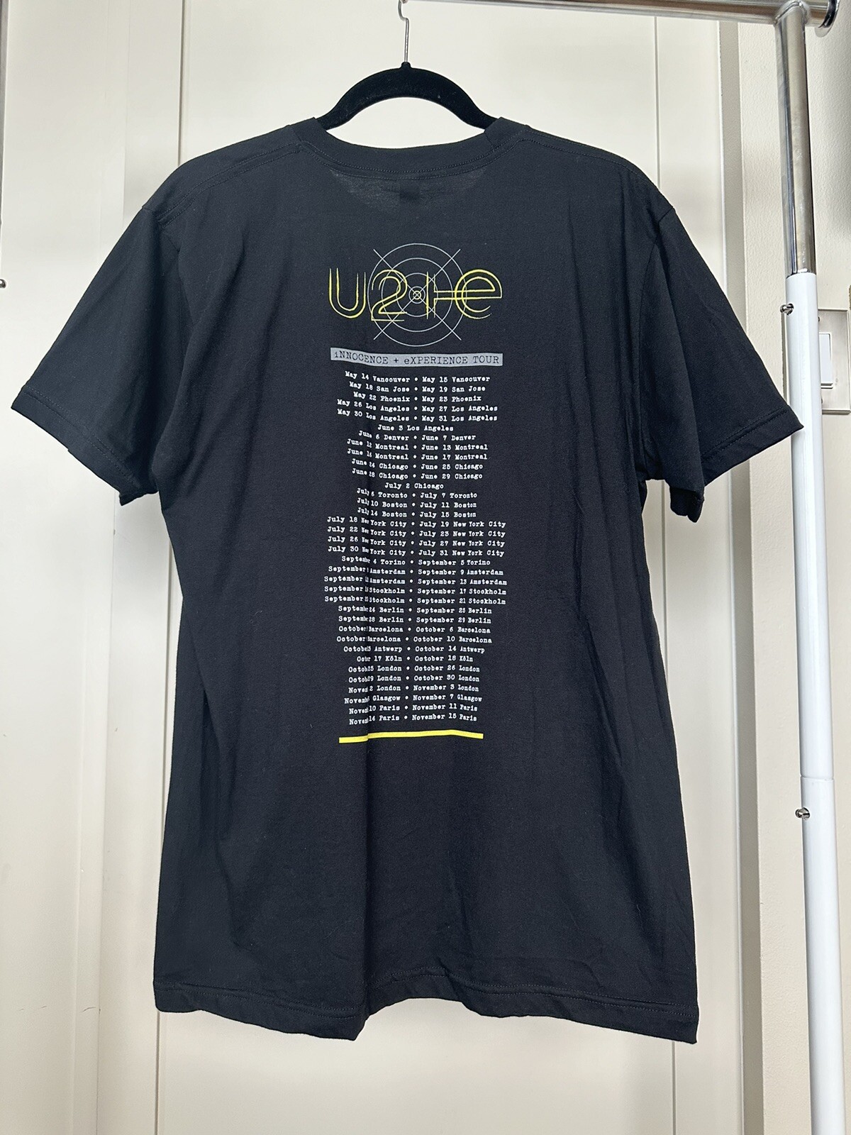 U2 2015 Innocence + Experience Tour Shirt Mens Size L American Apparel ...