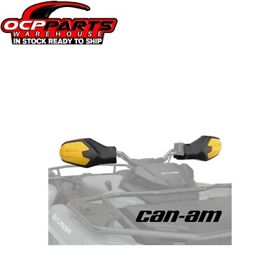CAN AM OUTLANDER 2023 G3L YELLOW FULL WRAP HANDGUARDS GENUINE OEM ...