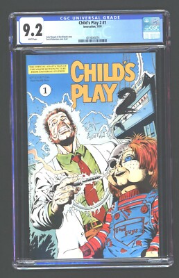 Child's Play 2 #1 CGC 9.2 White Pages 1st Chucky in Comics 1991 | eBay
