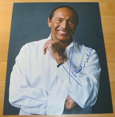 Paul Anka Authentic Signed 8x10 Photo Autographed, Musician, My Way | eBay
