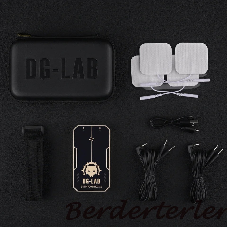 DG-LAB "COYOTE" E-Stim Powerbox 3.0 "PawPrints" Wireless Button Shock ...