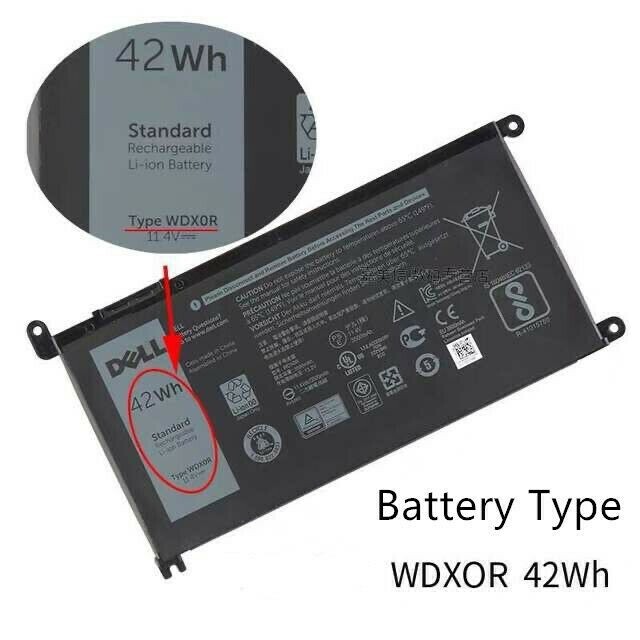 Genuine WDX0R WDXOR P69G Battery Inspiron 15 5000 7000 Series 15-5000 ...