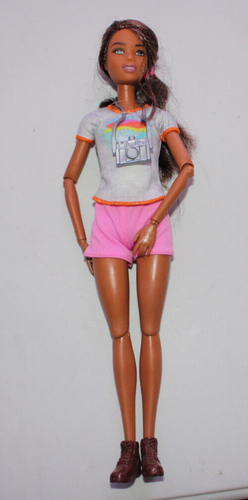 Barbie Hiking Doll 2015 Brunette Articulated Adventure Vibes With ...