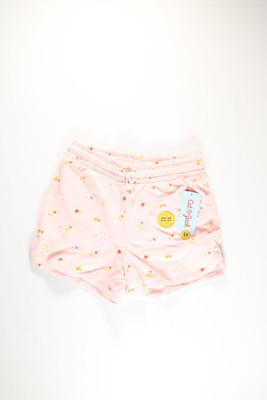 Girls Cat And Jack Pink Floral Shorts Large NEW | eBay