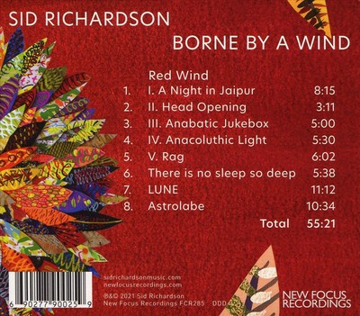 RICHARDSON / DEVIANT SEPTET - BORNE BY A WIND NEW CD 690277900259| eBay