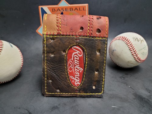 ⚾️ Rawlings Wallet | Handmade from Vintage Baseball Glove Leather⚾️ | eBay